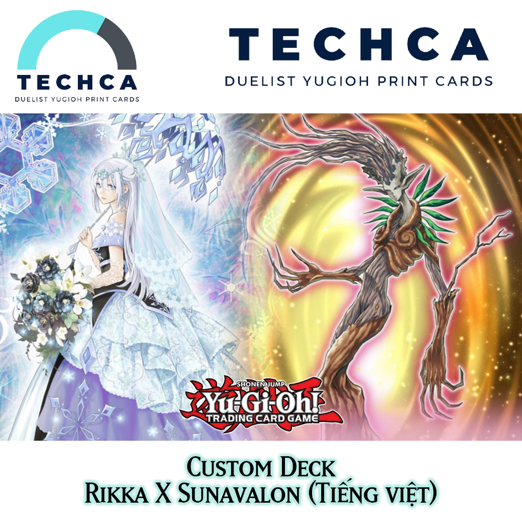 Bài In Tiếng Việt - Bộ bài Yugioh - Custom Deck - Rikka X Sunavalon ...