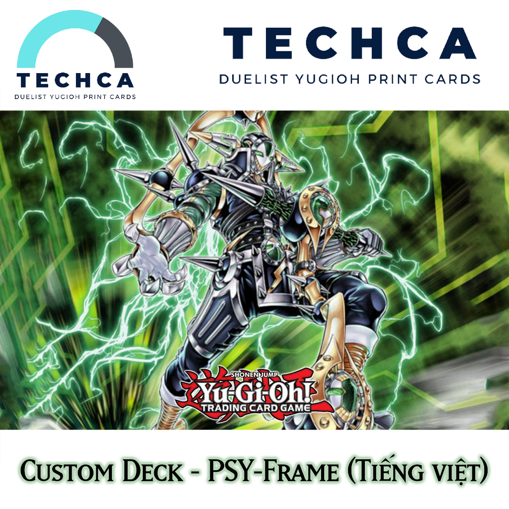 Bài In Tiếng Việt - Bộ bài Yugioh - Custom Deck - PSY-Frame | Shopee Việt Nam