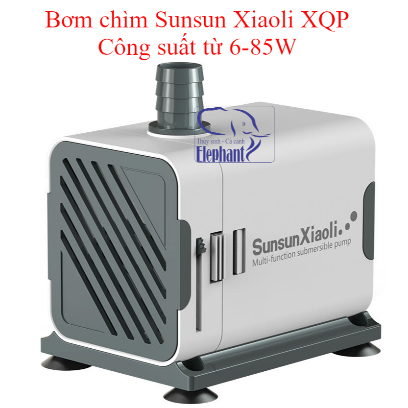 Máy bơm chìm cao cấp SunSun Xiaoli mã XQP dùng cho hồ cá cảnh, non bộ ...