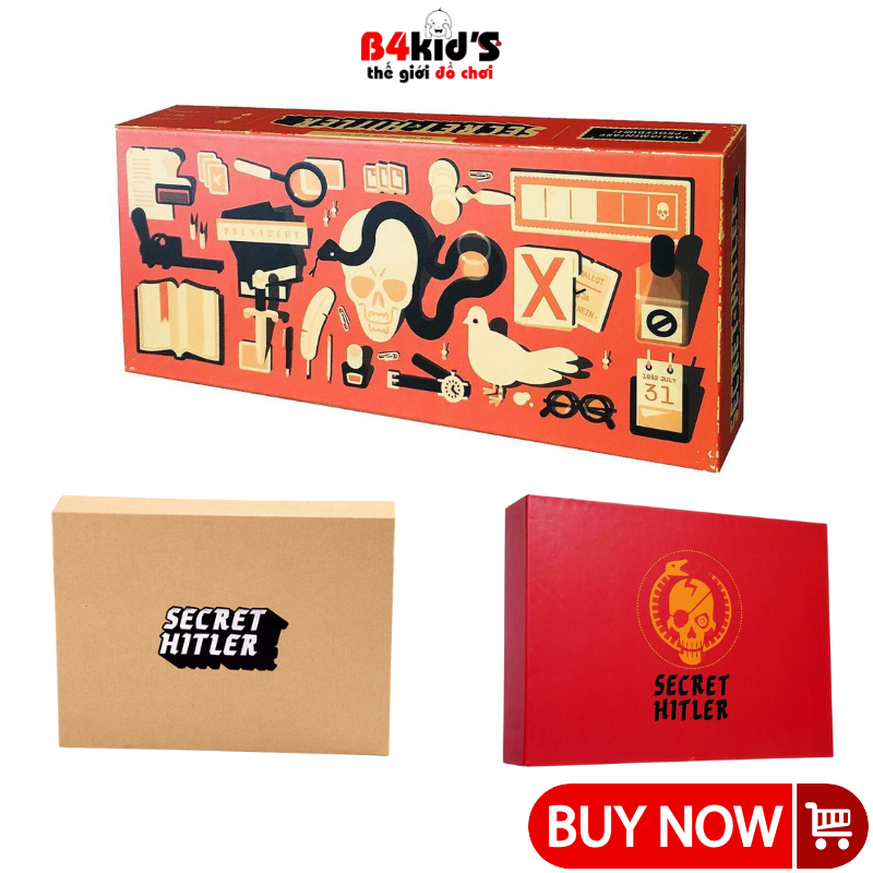 Trò chơi board game Secret Hitler, Bí mật Hitler, Truy tìm Hitler phiên ...