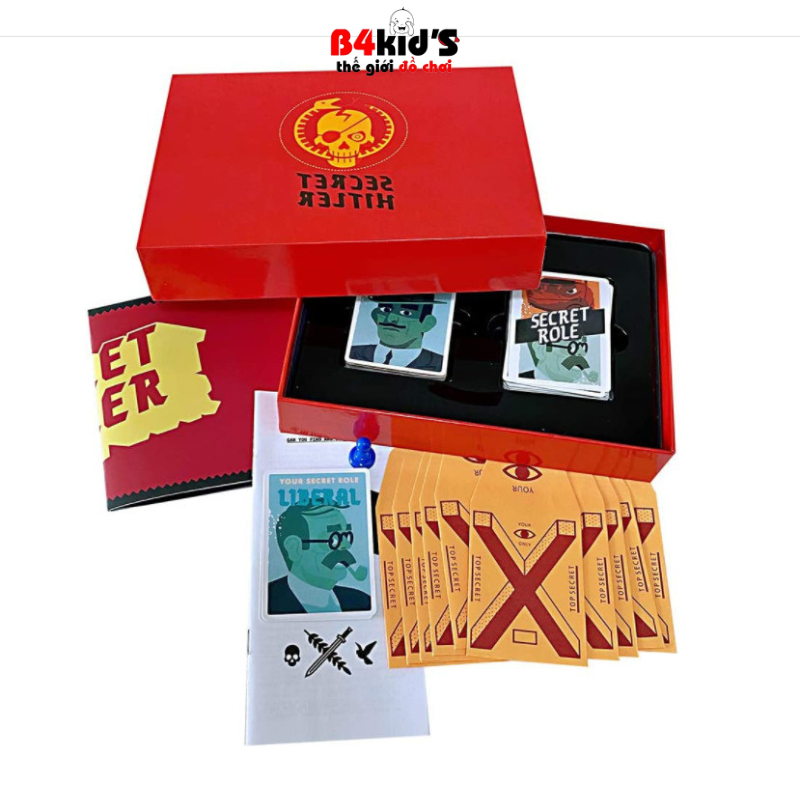 Trò chơi board game Secret Hitler, Bí mật Hitler, Truy tìm Hitler phiên ...