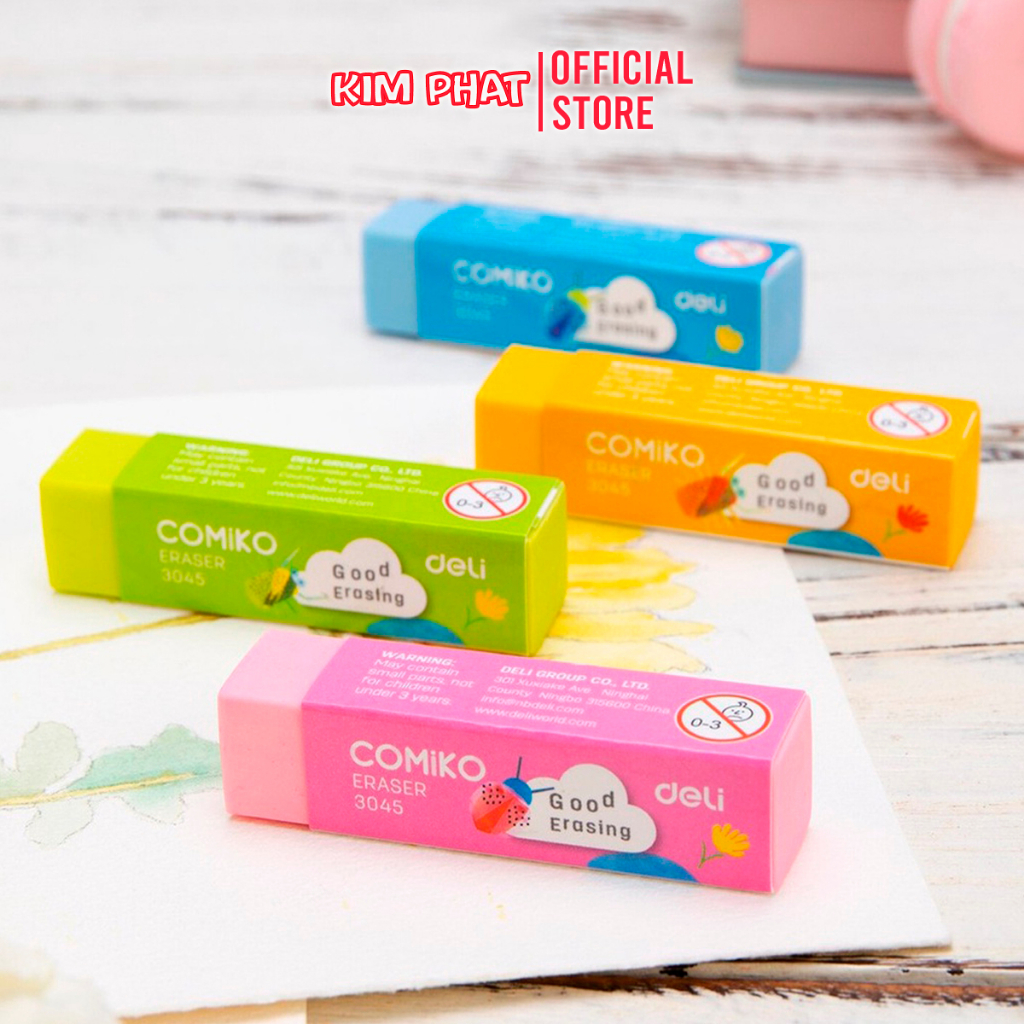 Gôm tẩy 2B Comiko DELI E3045 | Shopee Việt Nam