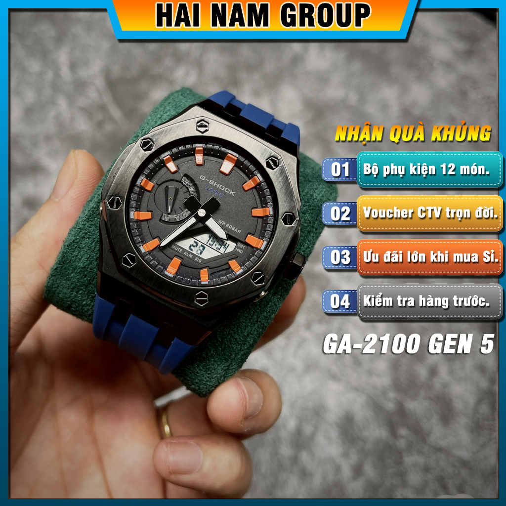 Đồng hồ nam G-SHOCK GA 2100 Custom AP Gen 5 | GA-2100 HNG5014 | Shopee ...