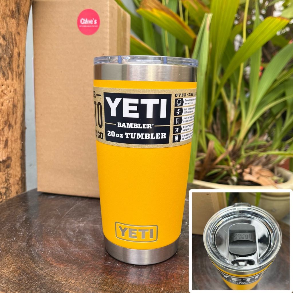 Bình giữ nhiệt yeti ly yeti chính hãng tumbler rambler 20oz 10oz nắp ...