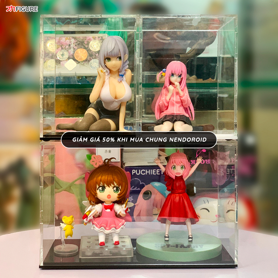 Hộp Mica Trưng Bày Mô Hình Nendoroid - Display box trưng nendoroid gsc hololive miku và nhiều ...