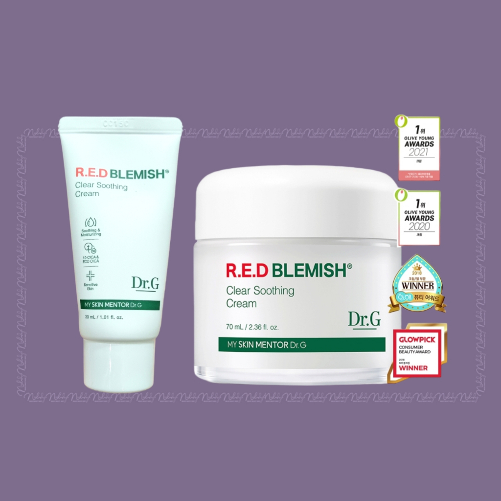 Kem dưỡng ẩm, phục hồi DR.G R.E.D Blemish Clear Soothing Cream | Shopee Việt Nam