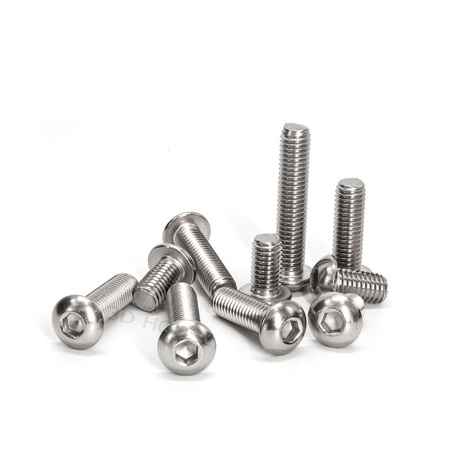 Set 10 con Ốc - Bulong Lục Giác Inox đầu dù 304 M3 M4 M5 M6 các độ dài ...