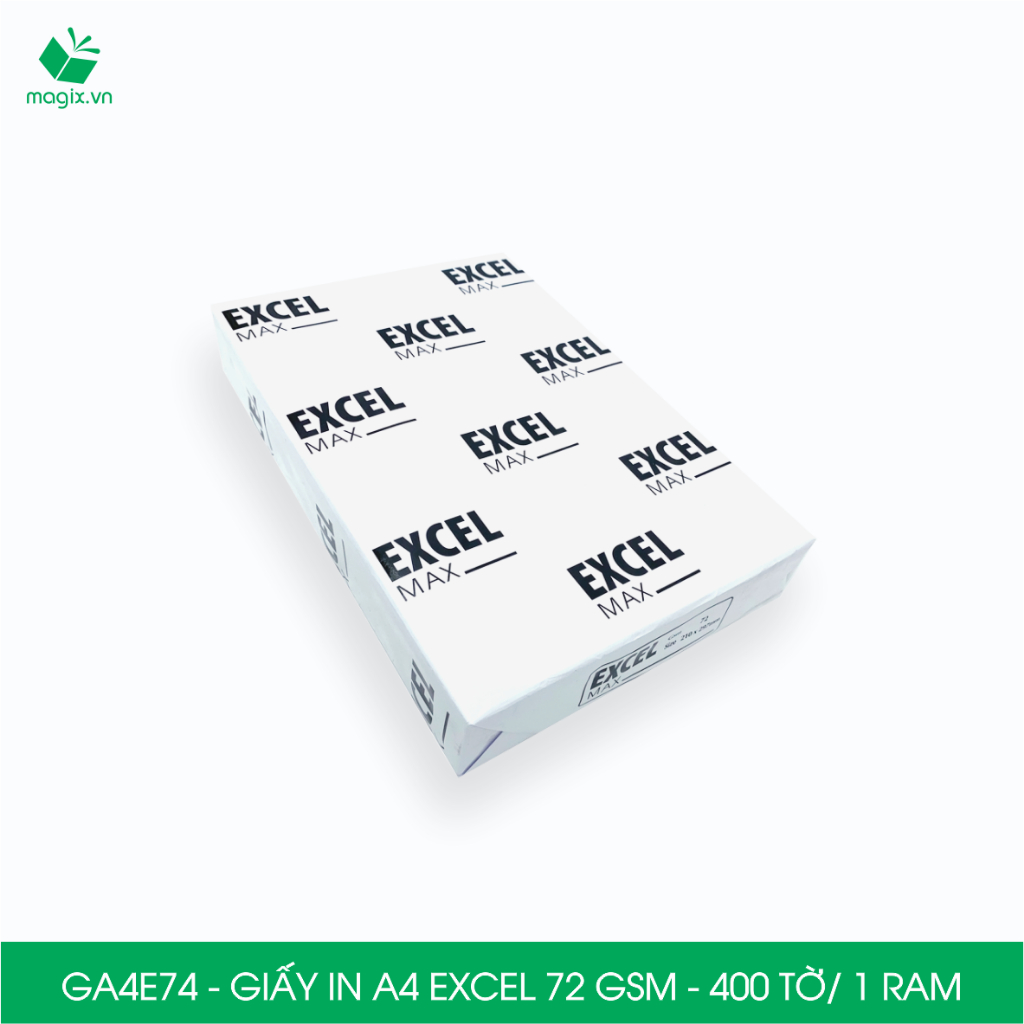 Combo 5 ram Giấy in đơn hàng A4 Excel 72 gsm - Giấy photo A4 giấy in văn phòng | Shopee Việt Nam