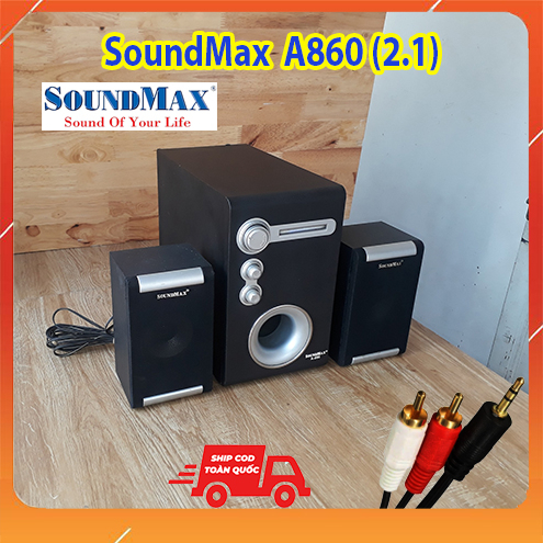 LOA VI TÍNH SOUNDMAX A860/2.1 | Shopee Việt Nam