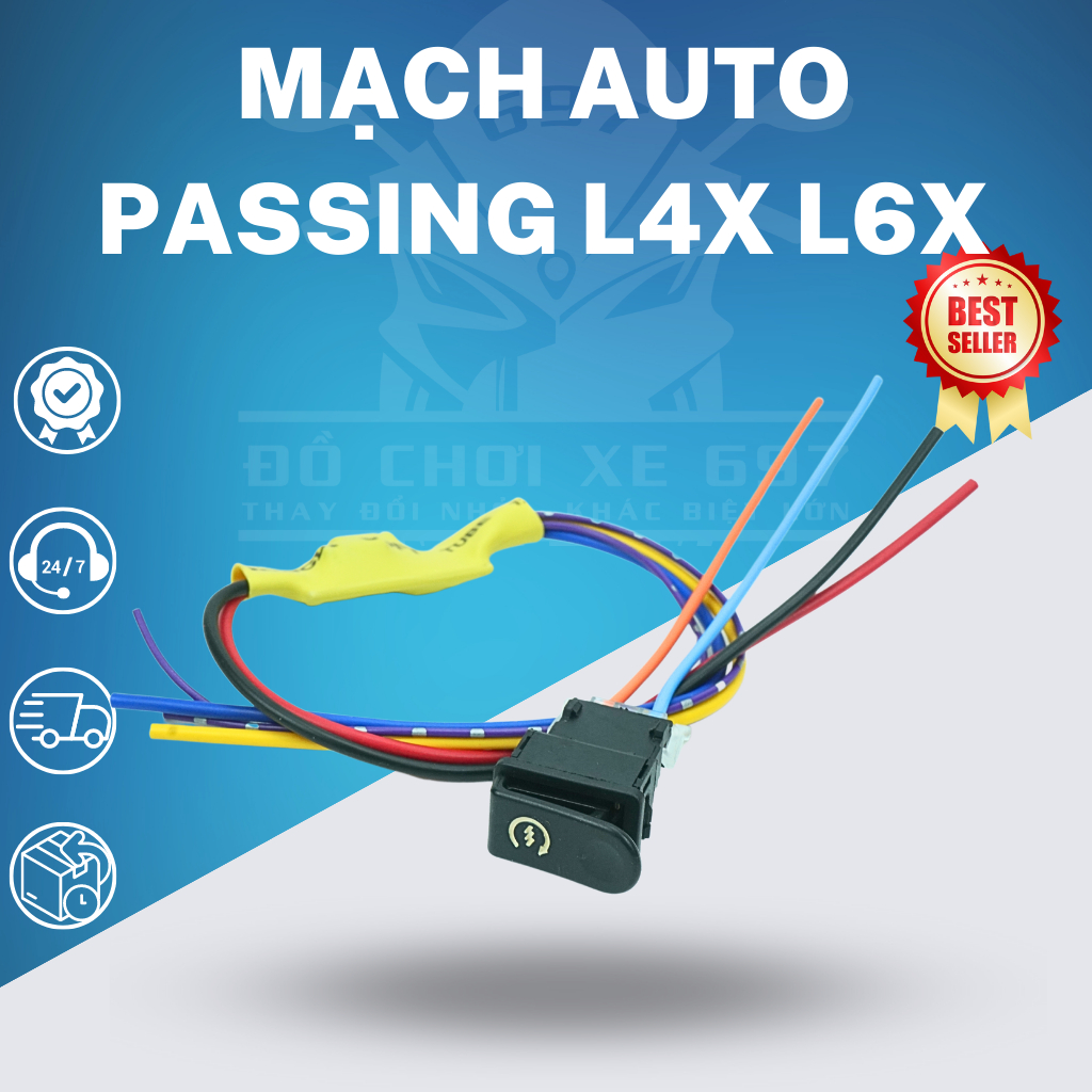 Mạch passing 2s cho L4x, L6x, L9x và các loại đèn trợ sáng 1 màu | Shopee Việt Nam