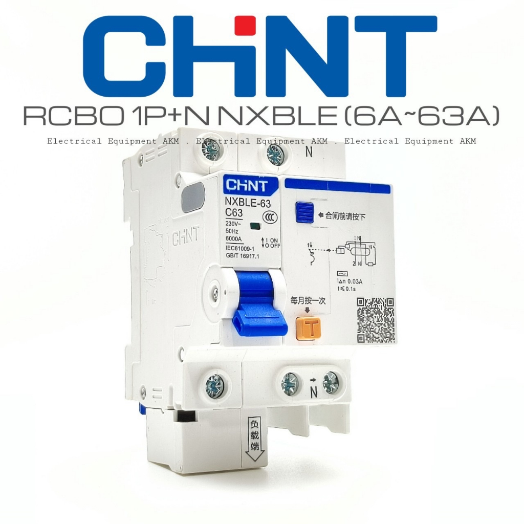 Aptomat Chống Giật,RCBO Chint NXBLE-32 1P+N (Chính Hãng) | Shopee Việt Nam