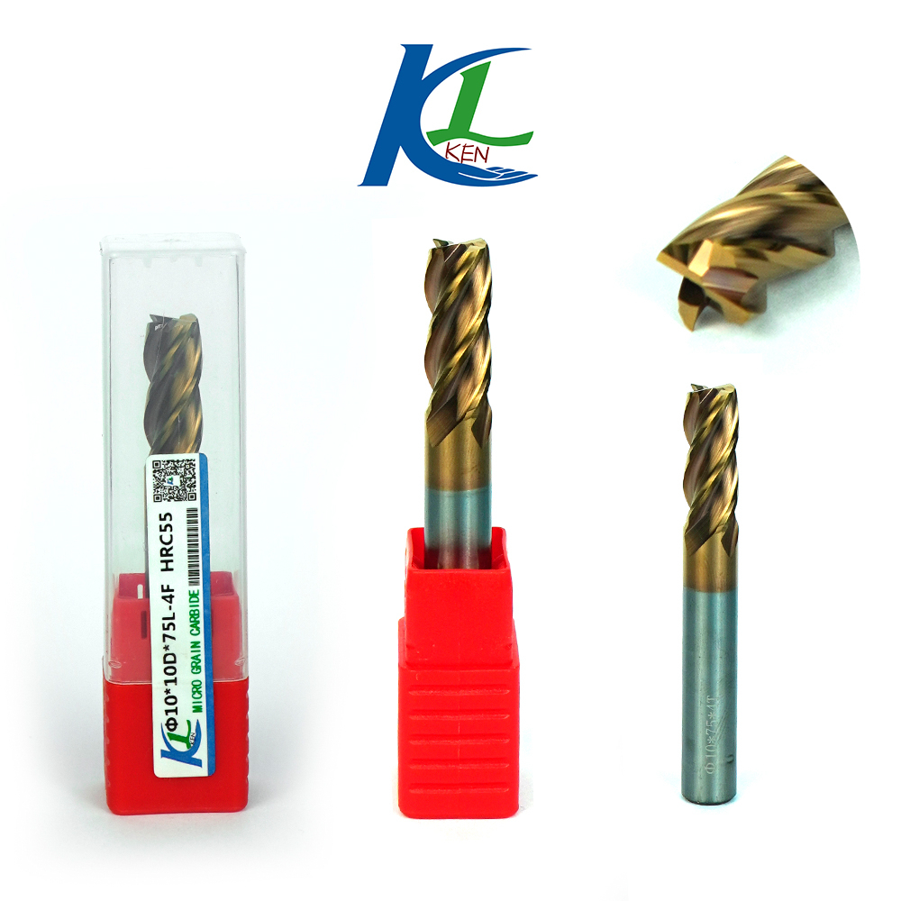 Dao phay ngón 10-75-4T dùng cho máy CNC | Shopee Việt Nam