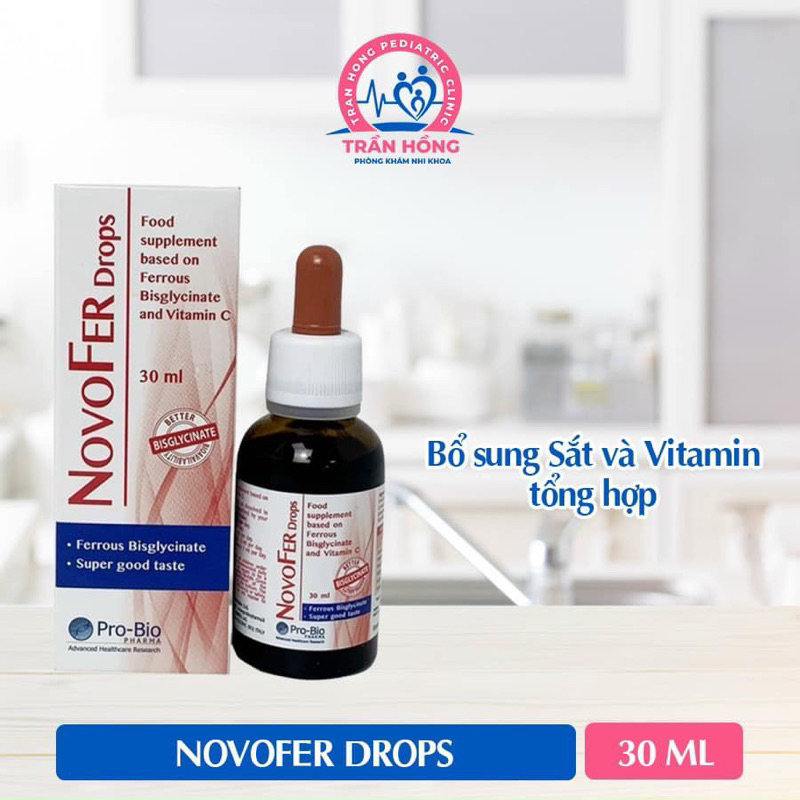 NovoFer Drops-Bổ sung Sắt và Vitamin tổng hợp | Shopee Việt Nam