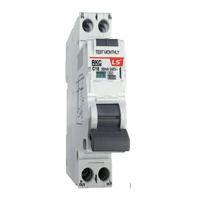 Aptomat chống giật (RCBO) RKC 1P+N 6A, 10A, 16A, 20A, 25A, 32A 100mA LS | Shopee Việt Nam