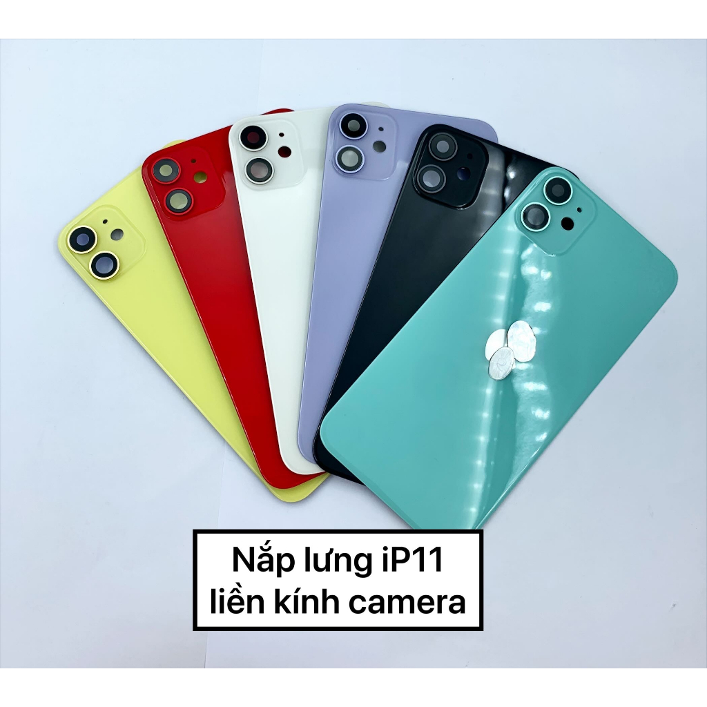 Nắp lưng/ Kính lưng liền kính camera cho điện thoại iP11 | Shopee Việt Nam