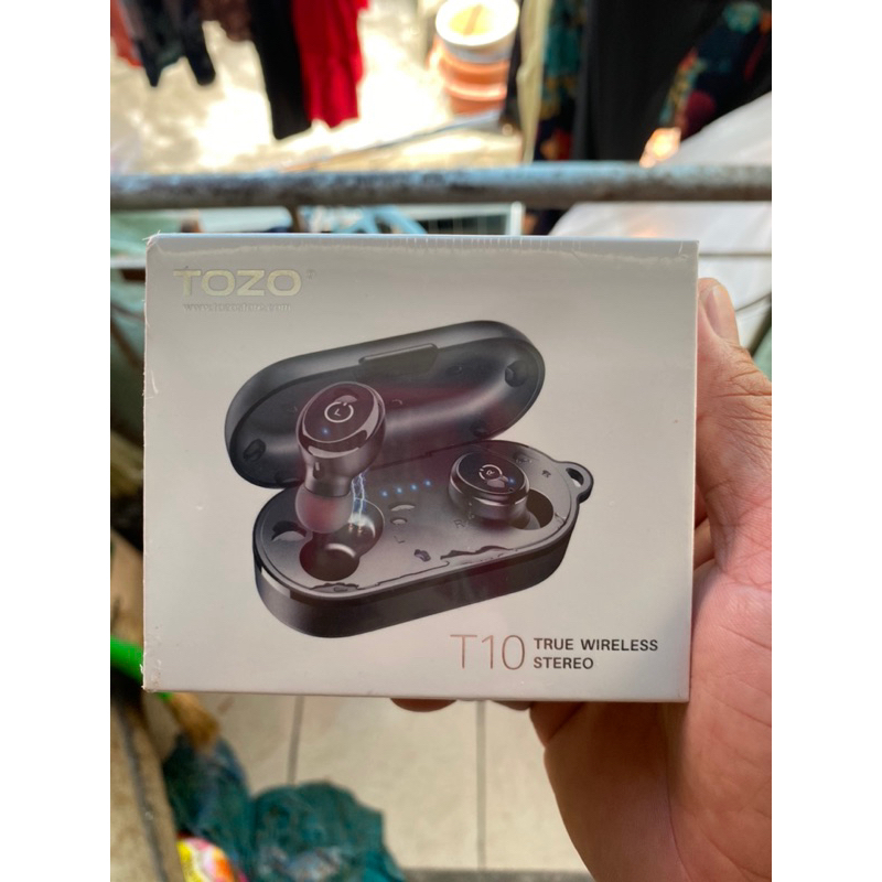 Tai nghe TOZO T10 Bluetooth 5.3 Wireless, âm thanh nổi, sạc không dây ...