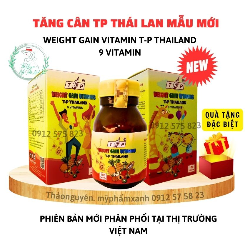 Vitamin tăng cân TP thái lan Weight Gain Vitamin hộp 100 viên mẫu mới ...