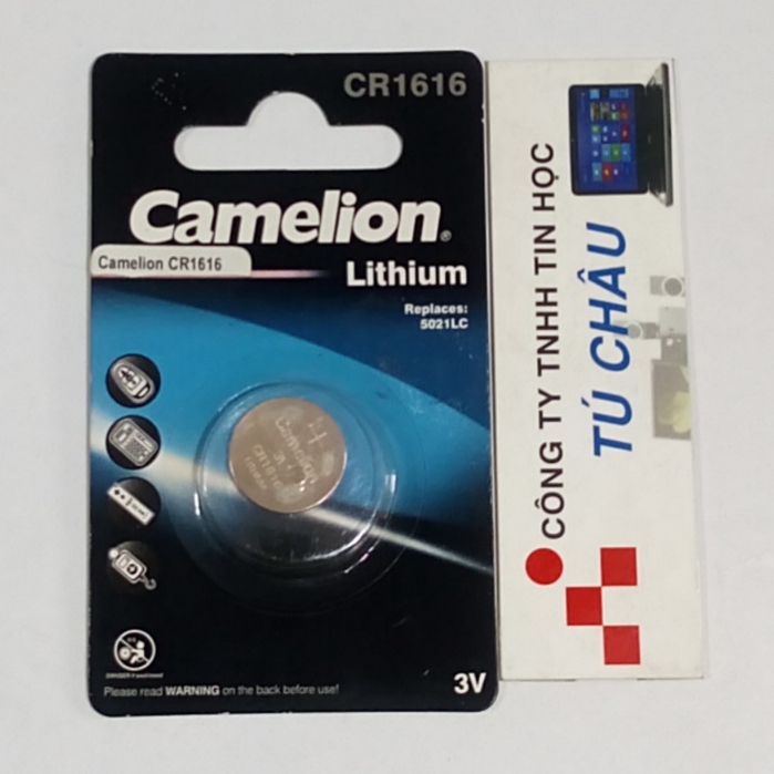 Pin 1616, CR1616 - 3V Camelion Lithium (Pin chính hãng chất lượng) | Shopee Việt Nam