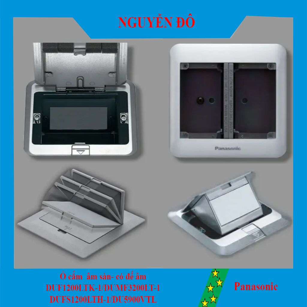 Ổ cắm âm sàn Panasonic DUF1200LTK-1/DUFS1200LTH-1/DU5900VTK/DUMF3200LT ...