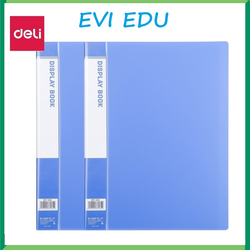 Bìa nhiều lá A4 Deli / File lá 5210 / 5220 / 5230 / 5240 / 5260 / 5280 ...