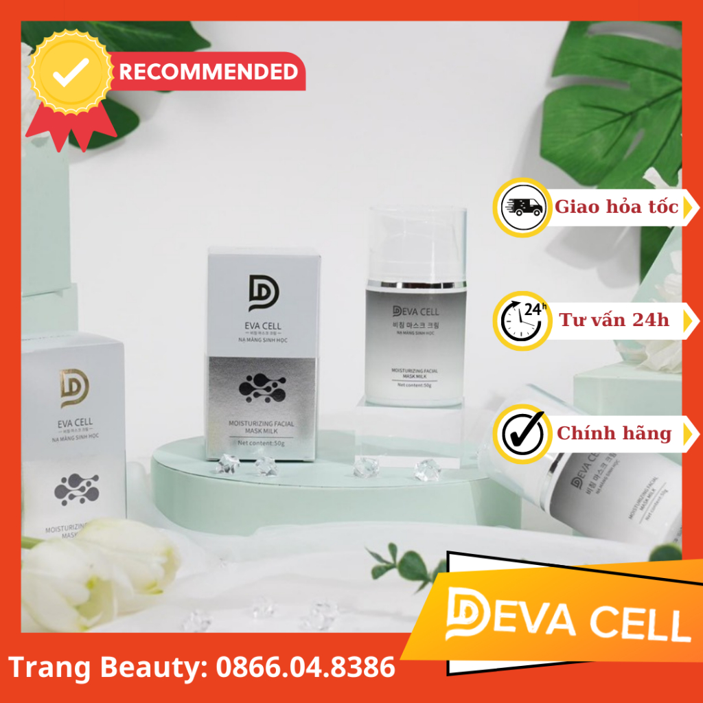 Mặt Nạ Màng Sinh Học, Cấp Ẩm, Căng Bóng, Trắng Sáng Da - Deva Cell Chính Hãng | Shopee Việt Nam
