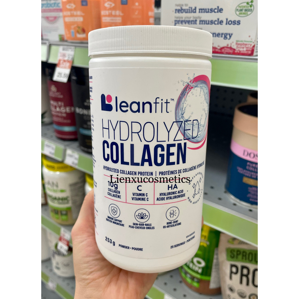 Bột collagen Leanfit hydrolyzed collagen ko mùi, ko vị 235G& 1Kg ...