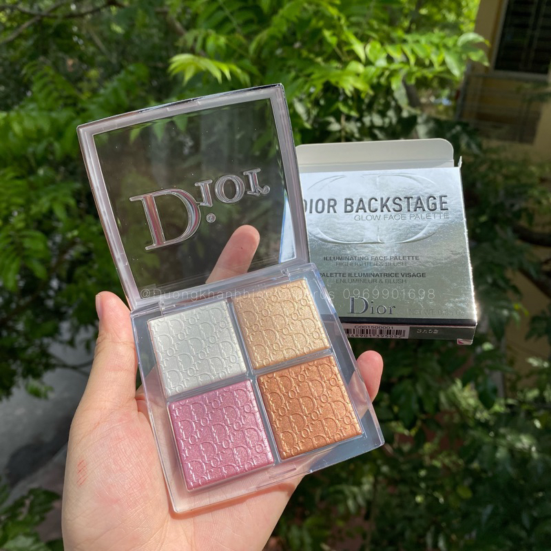 [ Sale 20% 48$ ] Bảng highlight Dior Backstage Glow Face Palette 4 ô ...