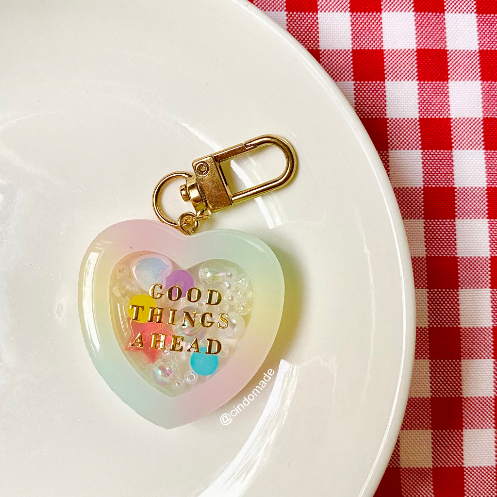 MÓC KHOÁ HEARTSHAKER KHẮC TÊN THEO YÊU CẦU - RESIN KEYCHAIN | Shopee ...