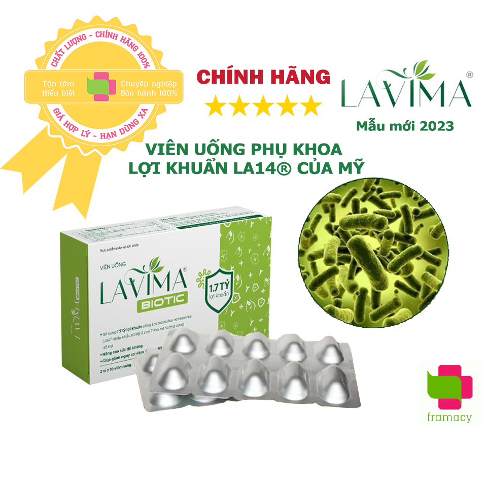 LAVIMA Men vi sinh phụ khoa công nghệ Mỹ hỗ trợ vùng kín phụ nữ Lavima ...