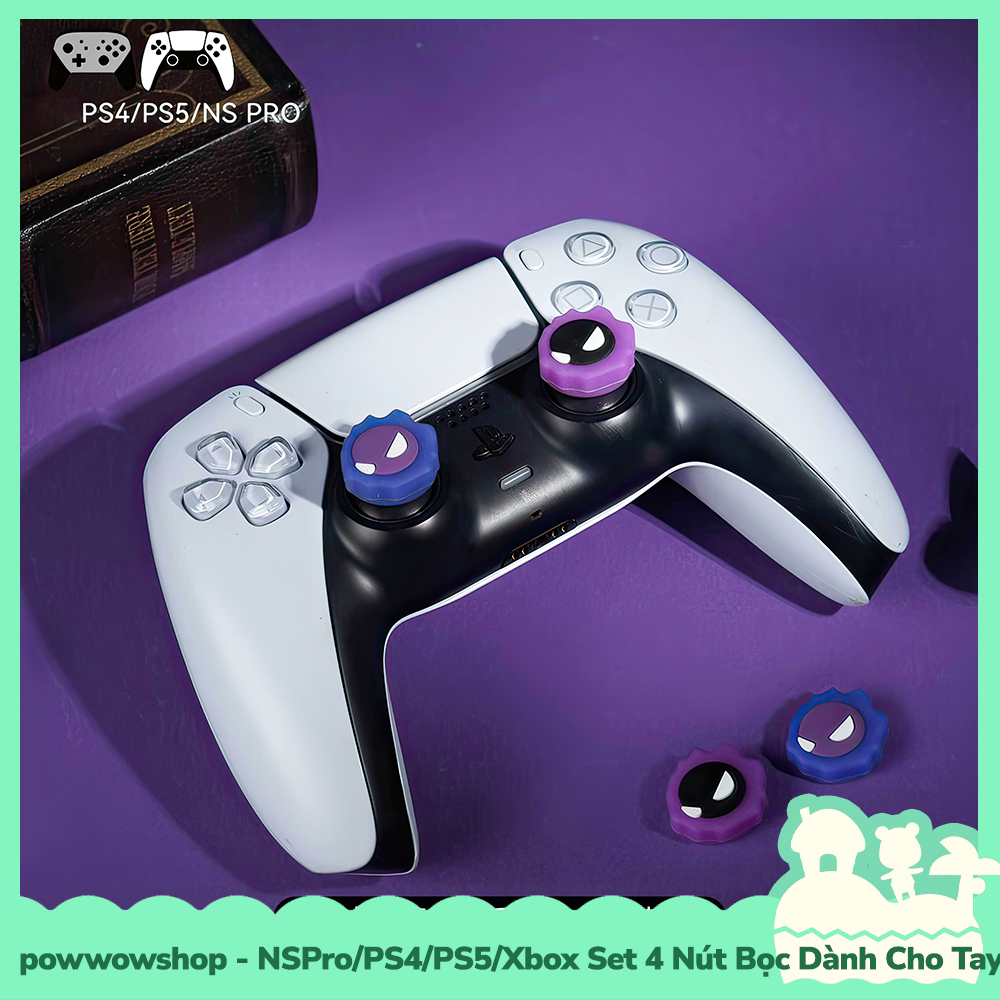 [Sẵn VN - Hỏa Tốc] NSPro/PS4/PS5/Xbox Set 4 Nút Bọc Dành Cho Analog Tay Cầm Controller Game ...