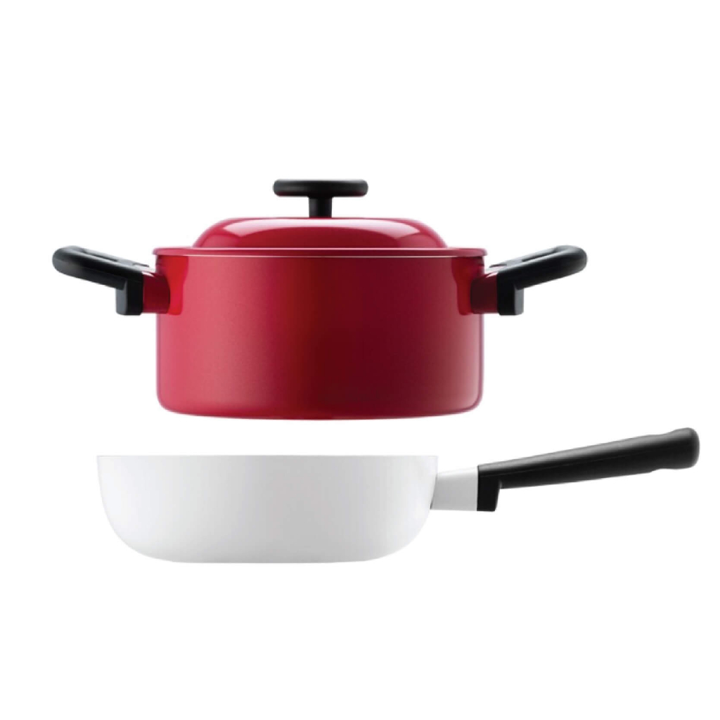 Bộ Nồi Chảo Sâu Lòng 2 Món Decore Locknlock LDE1202IHS01 (LDE1202IH ...