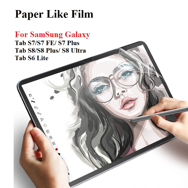 Dán Màn Hình PaperLike SamSung Tab S9/S9 FE/S9 Plus/S9 Ultra, S8/S8 Plus/S8 Ultra,Tab S7/S7 FE ...