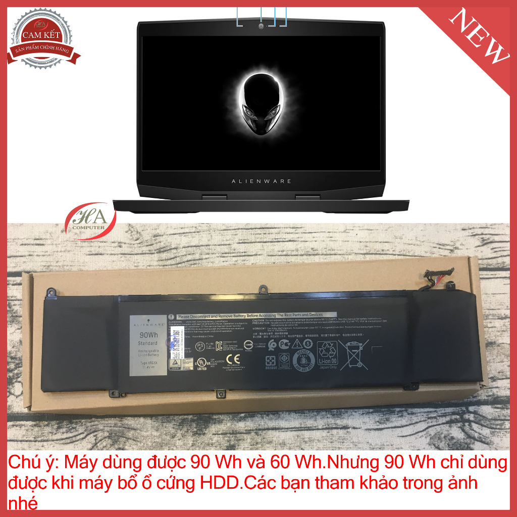 Pin Dell Alienware m15 | Shopee Việt Nam