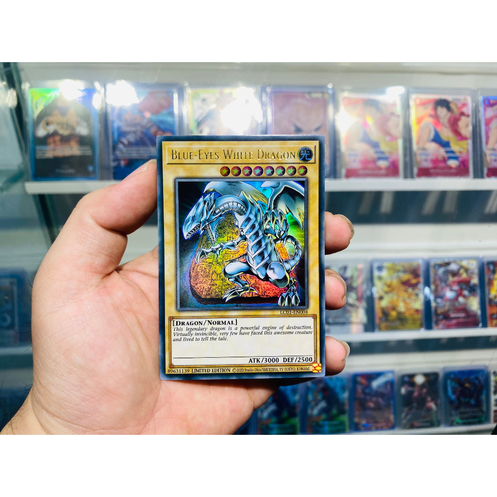 Thẻ Bài YugiOh Mã LC01-EN004 - Blue-Eyes White Dragon - Ultra Rare - Limited Edition | Shopee ...