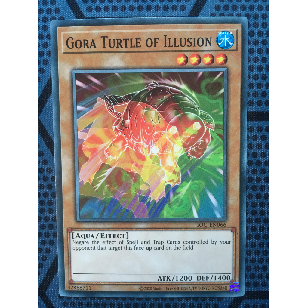 Bài yugioh thời đầu duel monster - Gora Turtle of Illusion - IOC-EN066 ...