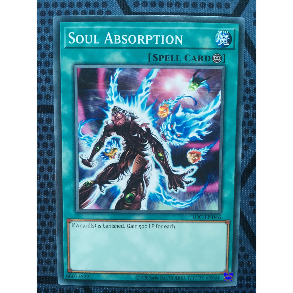 Bài yugioh thời đầu duel monster - Soul Absorption - IOC-EN046 - Common ...