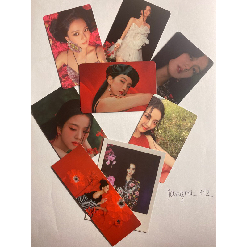 Card Jisoo (blackpink) Album "ME" [Mua từ 3 card trở lên tặng bookmark ...