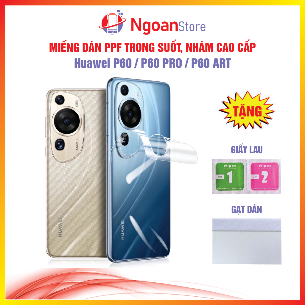Miếng dán PPF cho Điện thoại Huawei P60 / P60 PRO / P60 ART - Ngoan ...