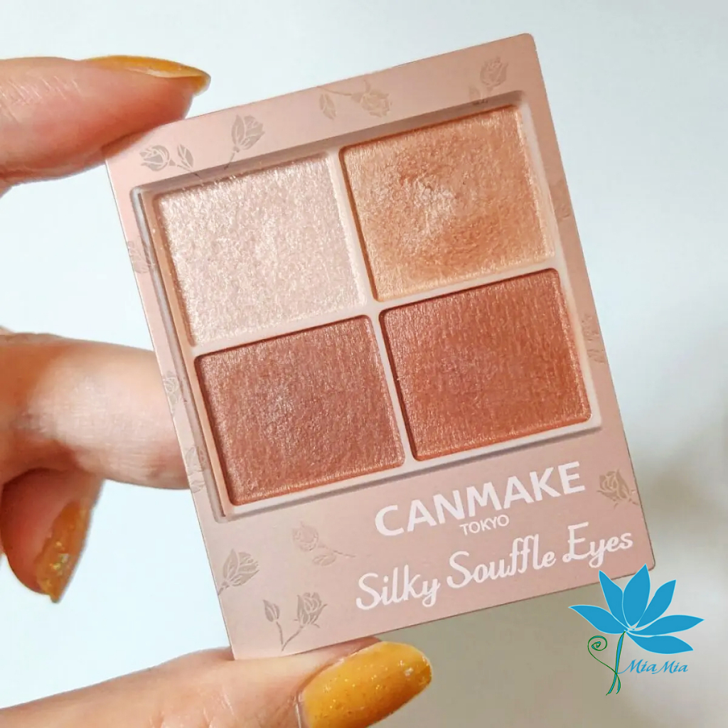 Phấn Mắt Canmake Tokyo Japan Nội Địa Nhật Silky Souffle Eyes 4 ô Màu M05 [HÀNG CHÍNH HÃNG ĐỦ ...