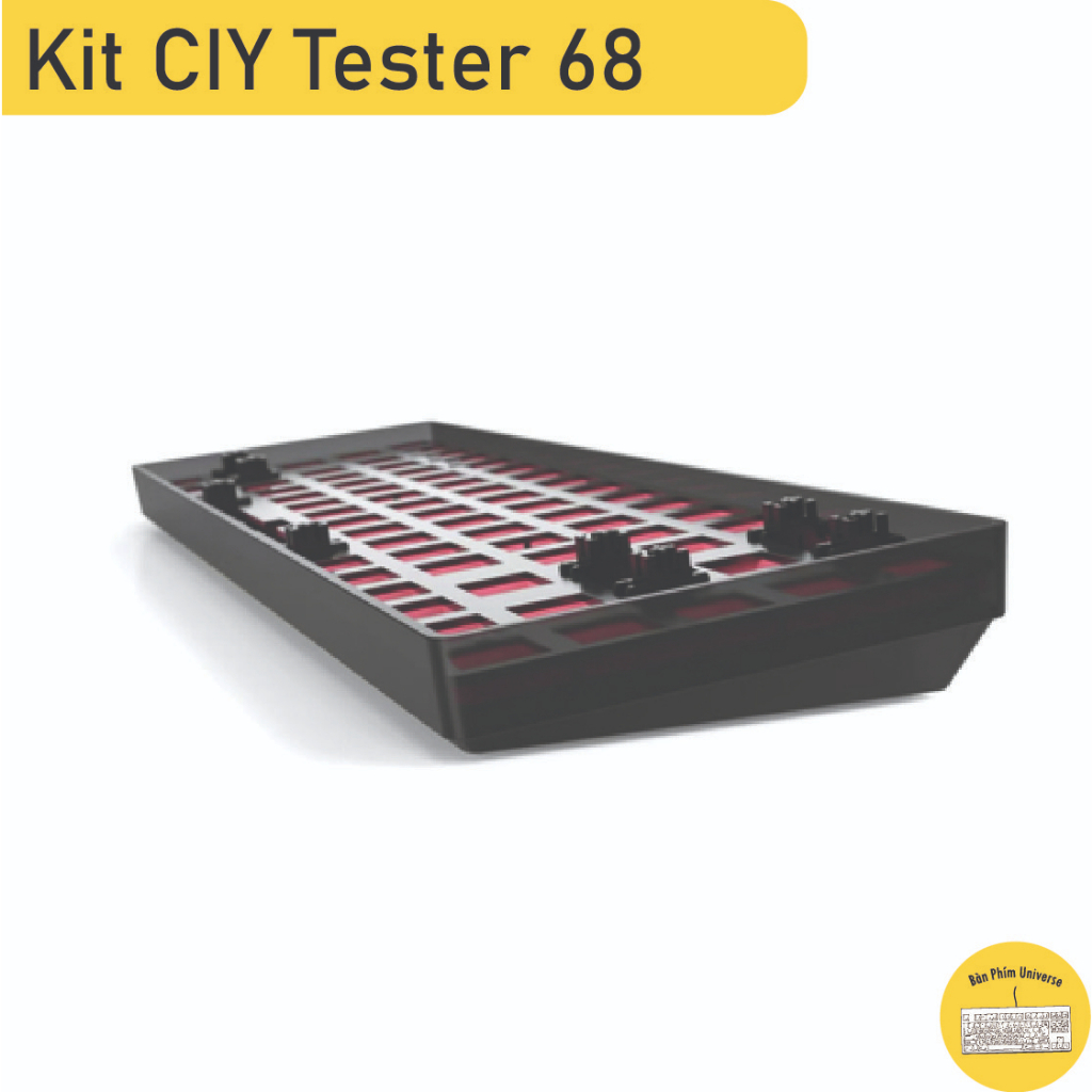 [Sẵn] CIY Tester68 V2 - Kit bàn phím cơ 2 chế độ Bluetooth và kết nối ...