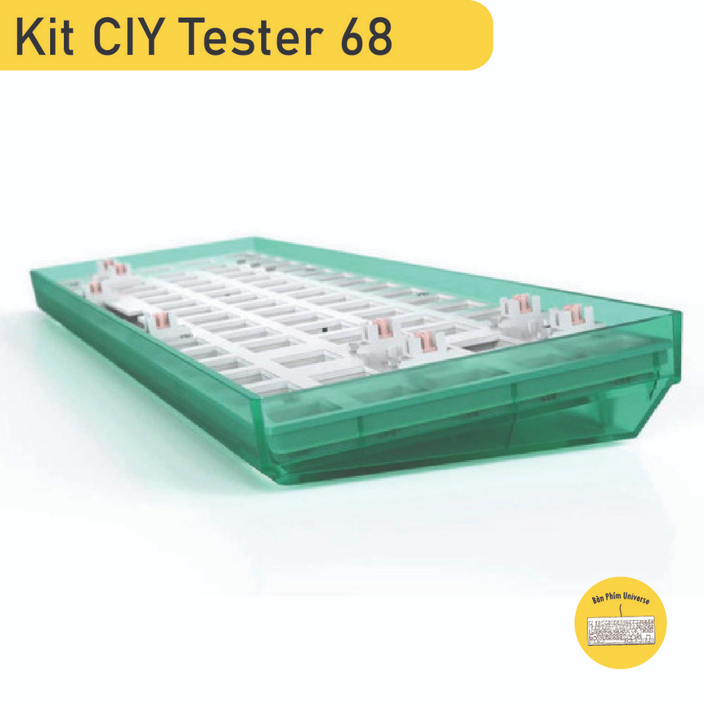 [Sẵn] CIY Tester68 V2 - Kit bàn phím cơ 2 chế độ Bluetooth và kết nối ...