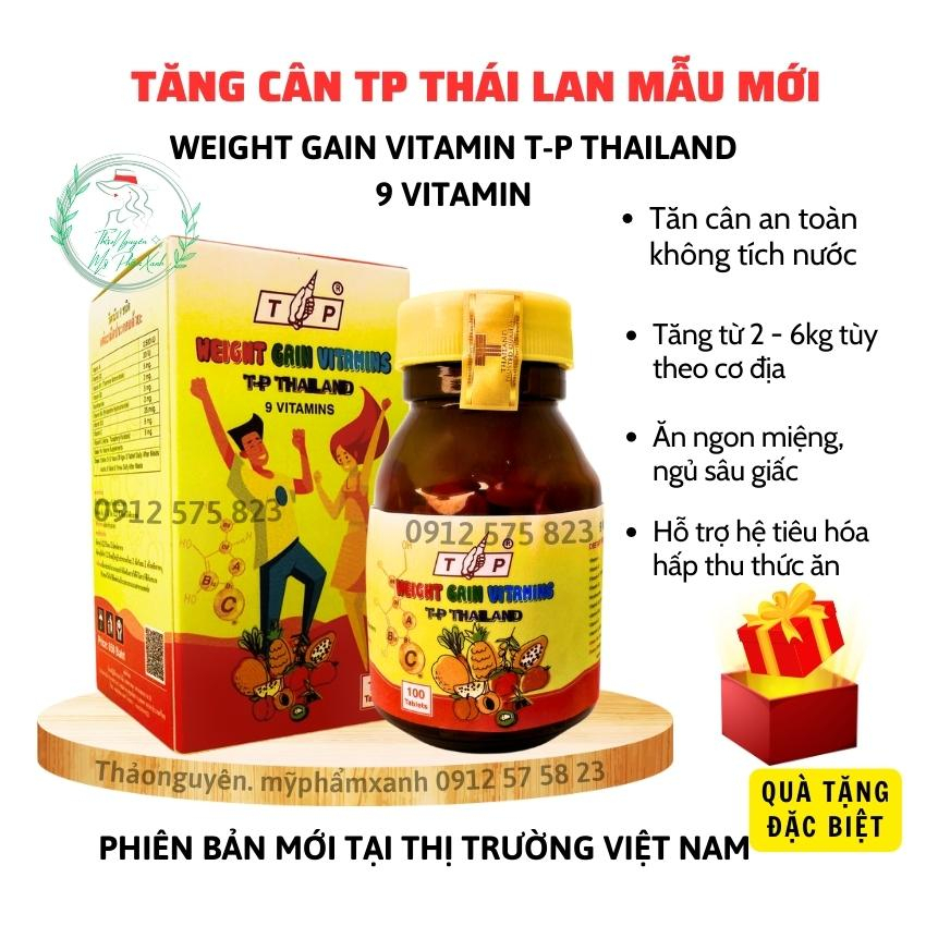 Vitamin tăng cân TP thái lan Weight Gain Vitamin hộp 100 viên mẫu mới ...