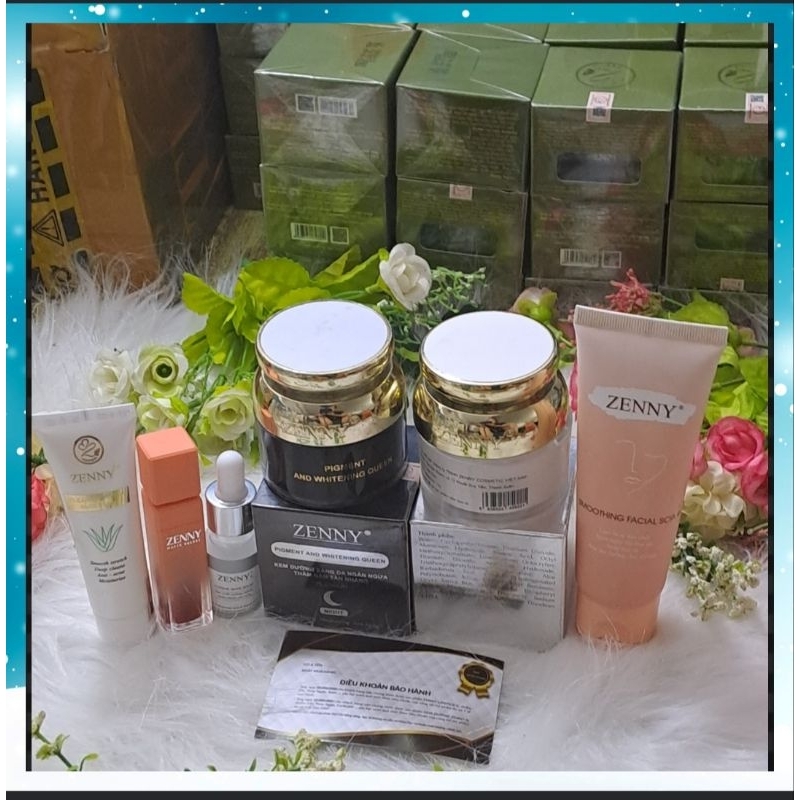 kem zenny đêm chính hãng( sỉ từ 3 sp) (mẫu cao cấp) tặng serum , sữa ...