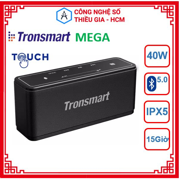 Loa Bluetooth Tronsmart Element Mega chính hãng Bluetooth 5.0 Công suất 40W , NFC, ghép TWS, pin ...