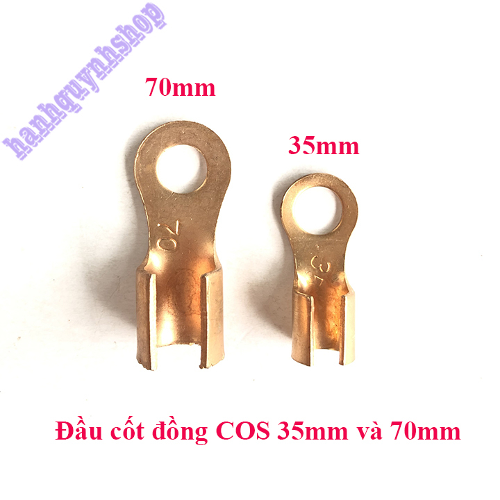 Đầu cốt đồng COS 35mm và 70mm – 300A ( bộ 10 cos – 5 cos) | Shopee Việt Nam