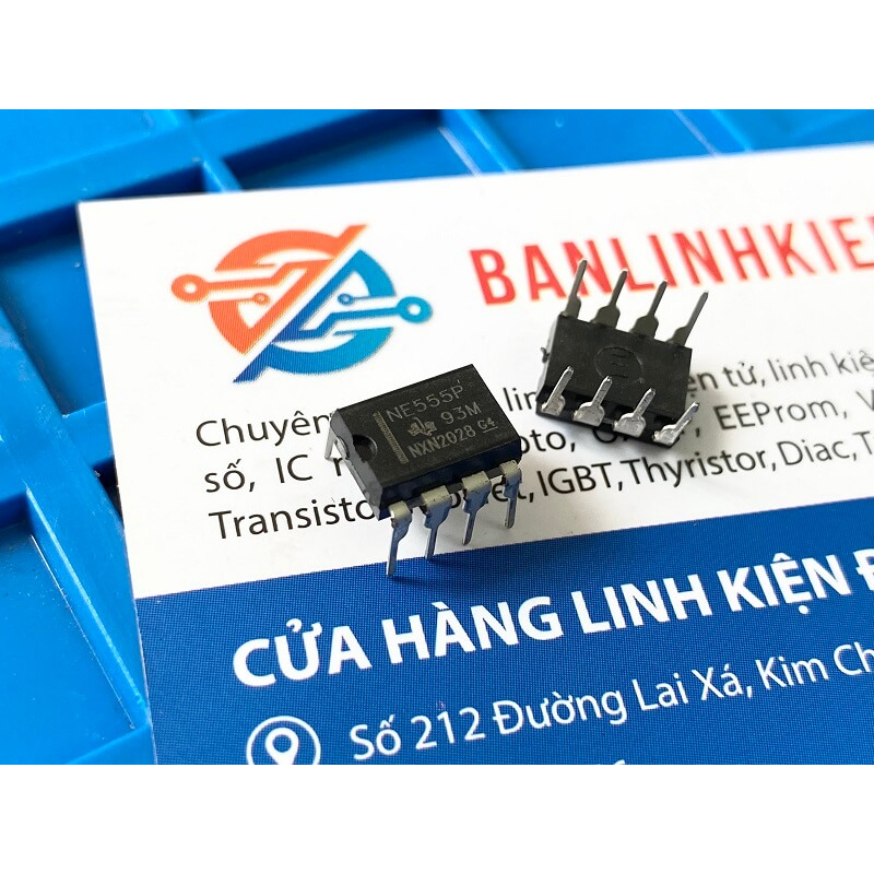 [Combo 10 chiếc] NE555, NE555P IC Tạo Xung Dao Động DIP-8 | Shopee Việt Nam
