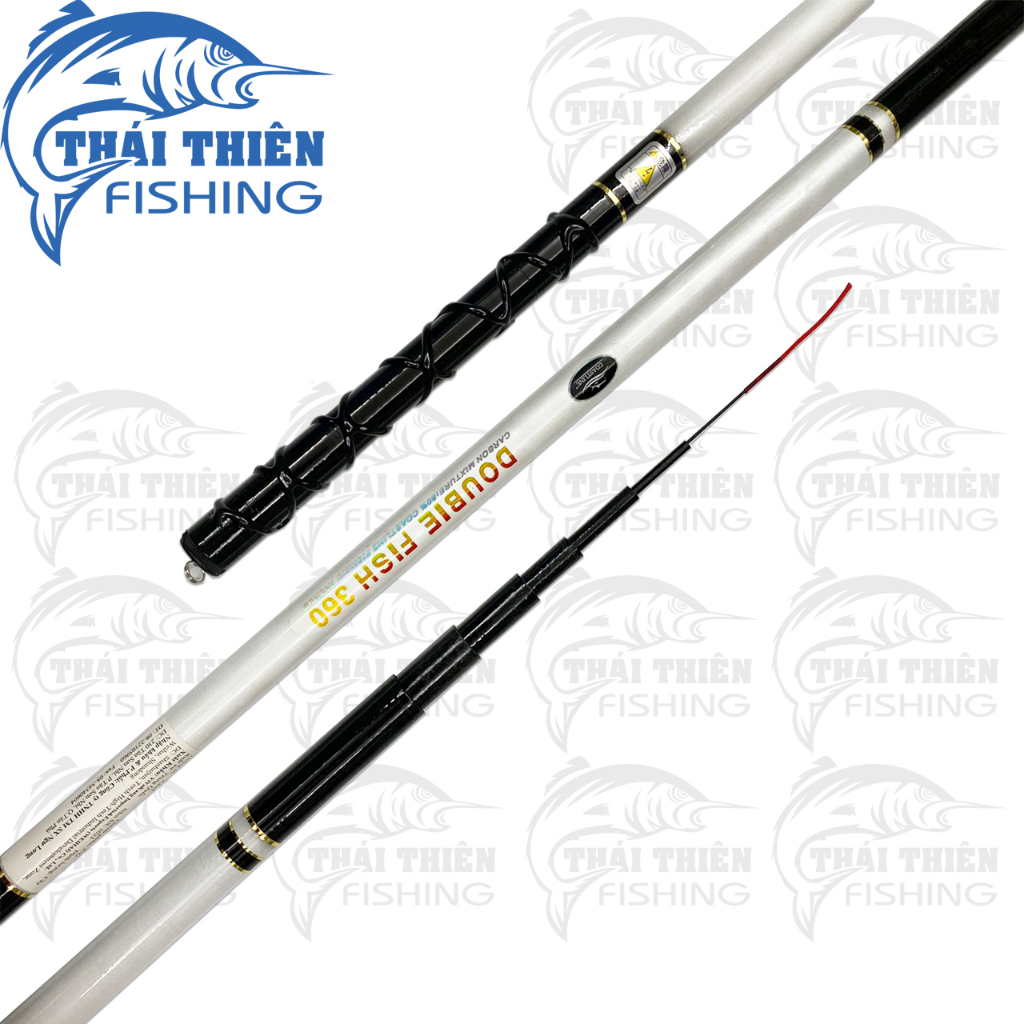 Cần Tay Cá Trắng Doubie Fish Dùng Câu Rô, Phi, Trê | Shopee Việt Nam