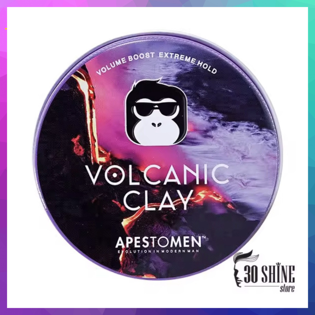Sáp Vuốt Tóc Apestomen Volcanic Clay 80g chính hãng - TEM SMS | Shopee ...