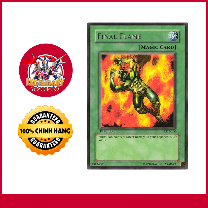 [Thẻ Bài Yugioh Chính Hãng] Final Flame | Shopee Việt Nam