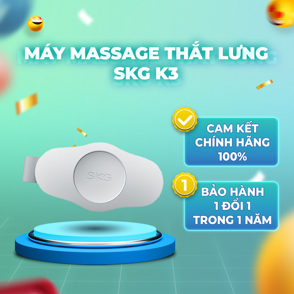Máy massage thắt lưng SKG K3 - Hàng Chính Hãng | Shopee Việt Nam